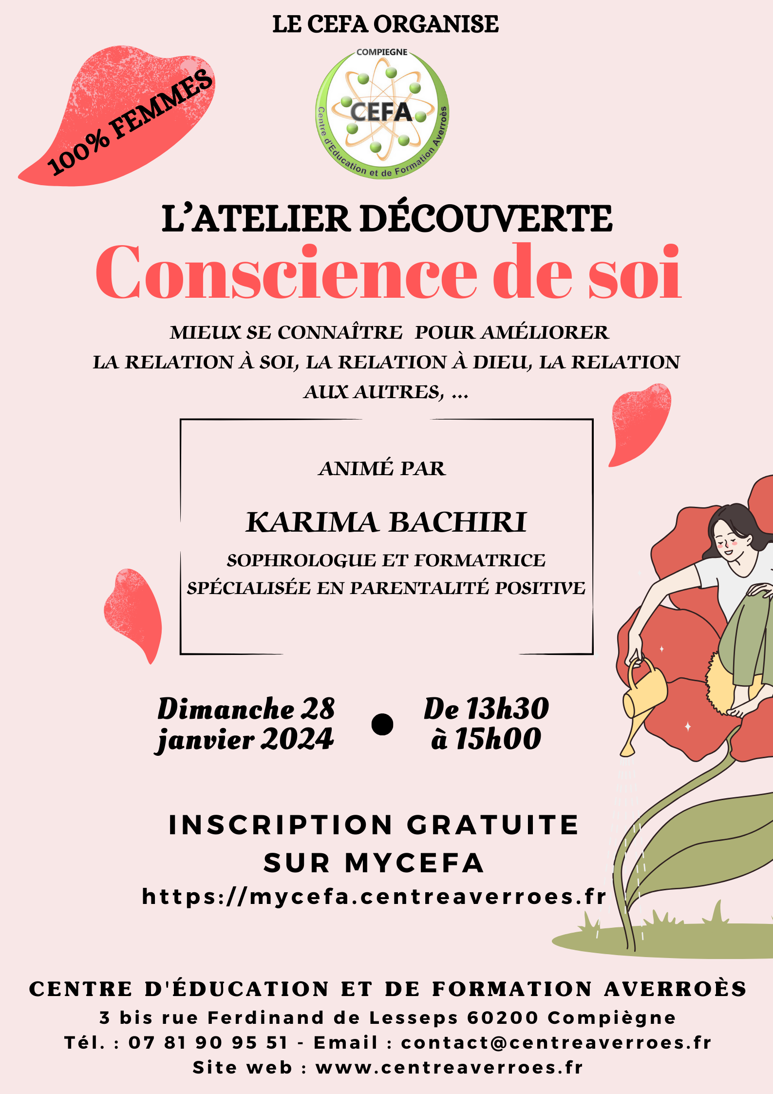 Atelier de découverte : Conscience de soi – CEFA